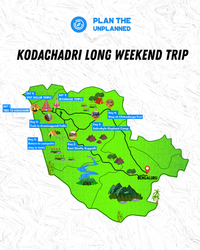 Long Weekend Kodachadri Trip | Depart from Bangalore Trek to Kodachadri ...