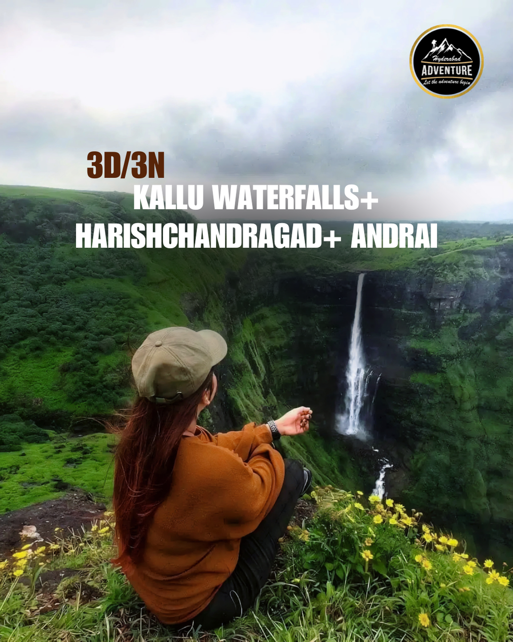 Kallu Waterfalls+ Harishchandragad+ Andrai